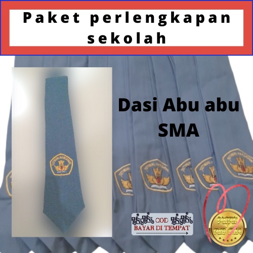 Jual DASI SEKOLAH SMA ABU ABU LOGO TUT WURI HANDAYANI | Shopee Indonesia