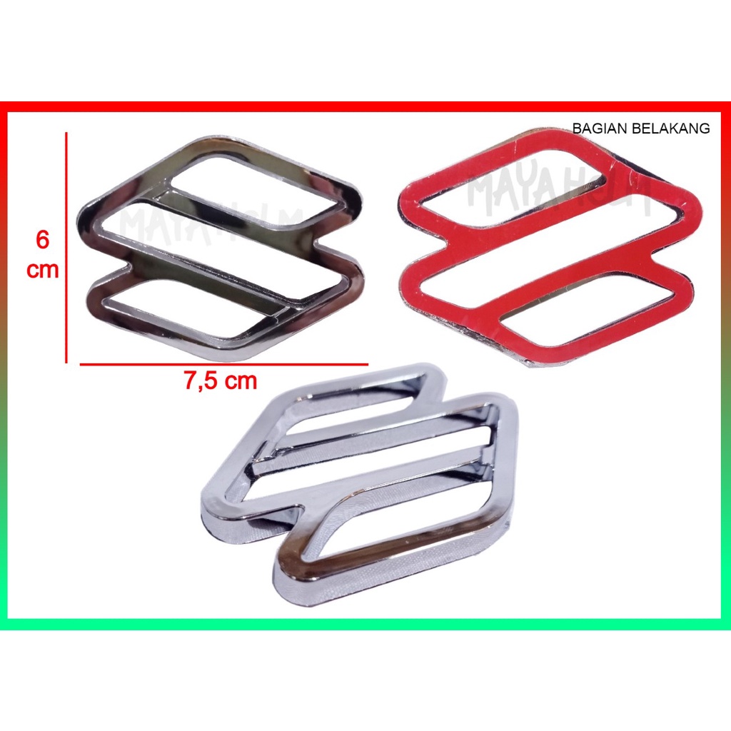 Jual Emblem Logo Mobil Suzuki Baleno Chrome | Shopee Indonesia