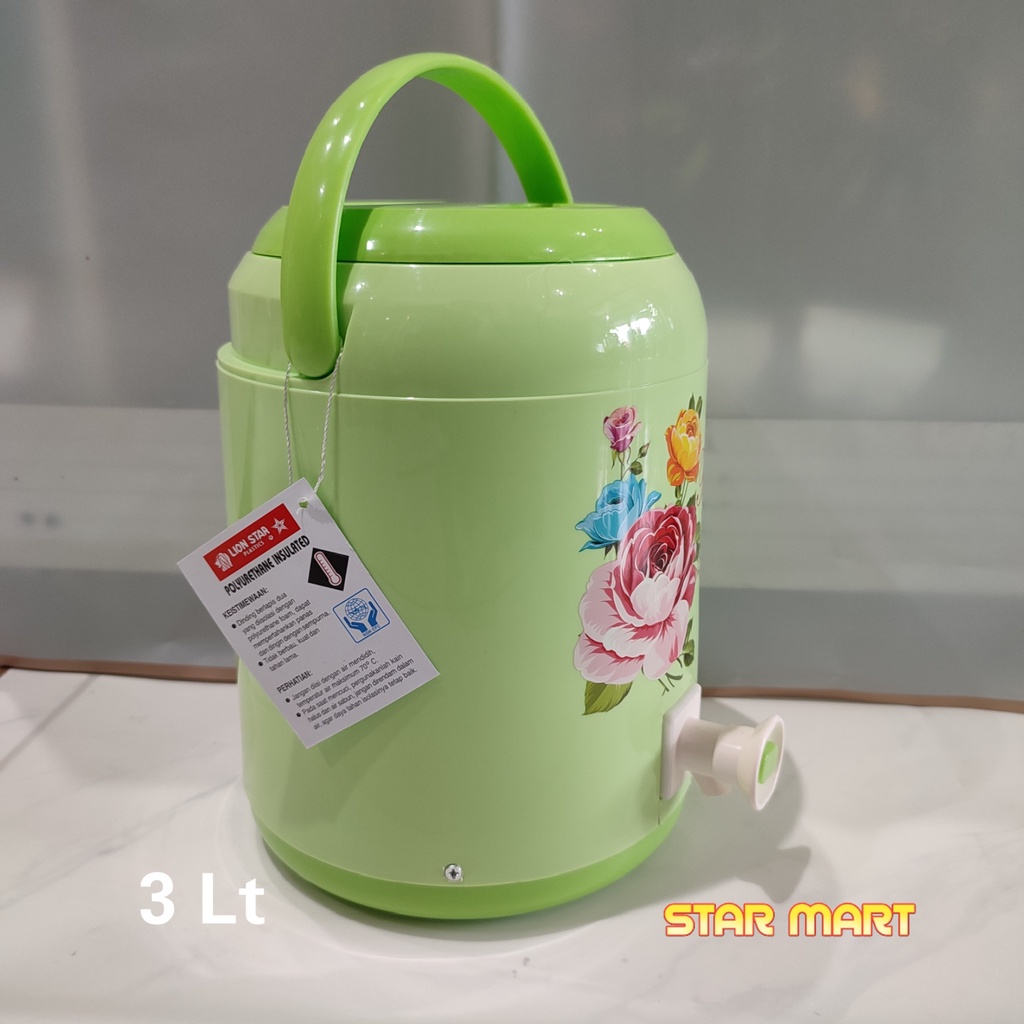 Jual Blue Sky D-17 Lion Star Drink Jar 3 Liter Termos Air | Shopee Indonesia