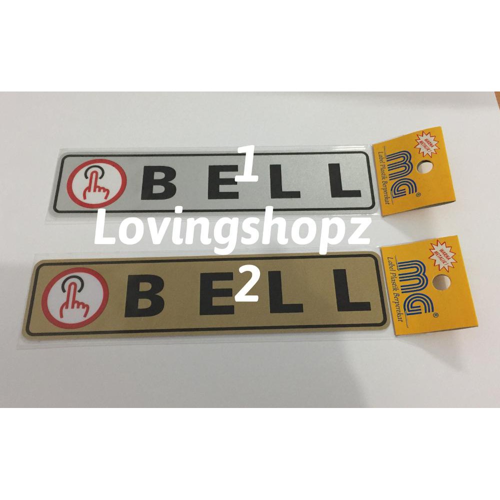 Jual Sticker Tulisan BELL | Shopee Indonesia