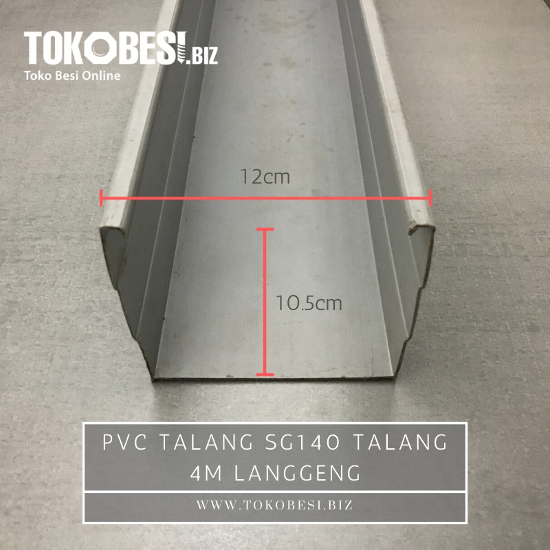 Jual PVC Talang SG140 talang 4m Langgeng | Shopee Indonesia