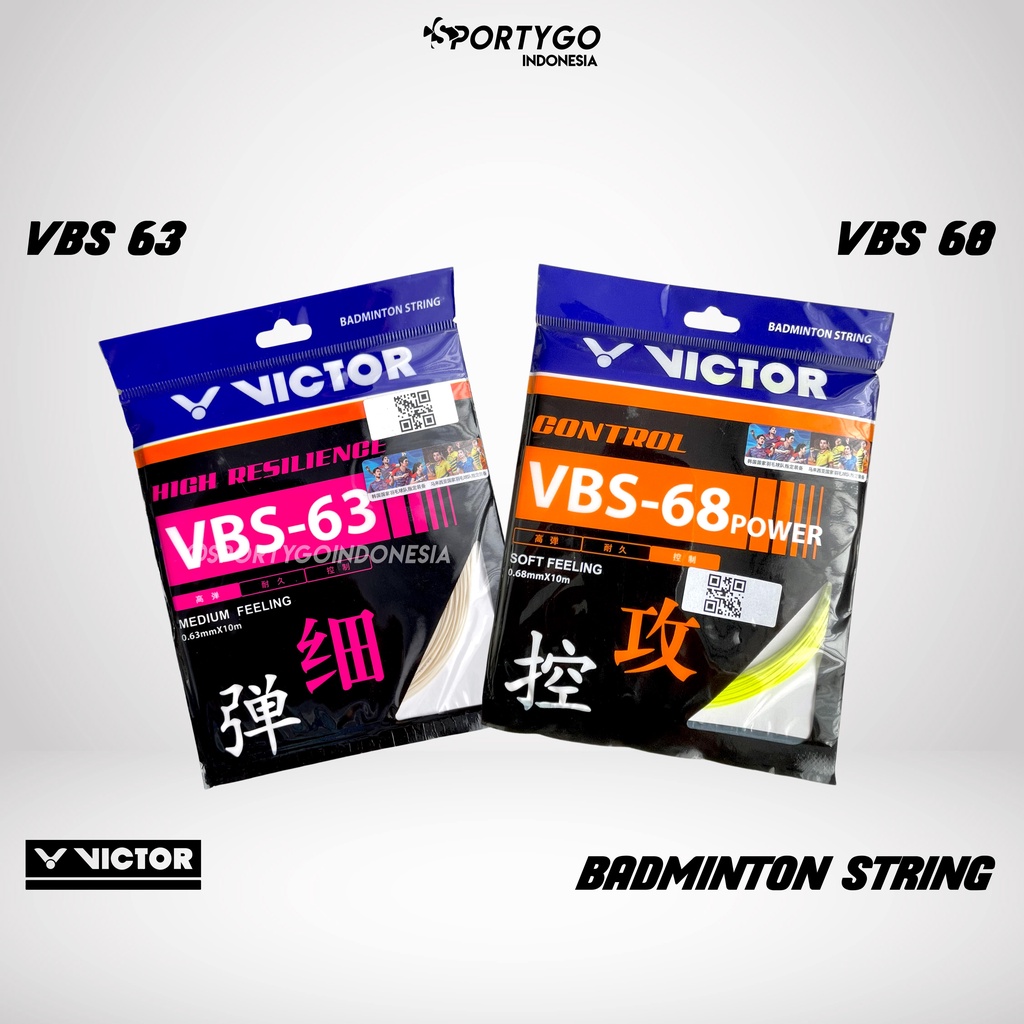 Jual Senar Badminton Victor String VBS-63 VBS-68 | Shopee Indonesia