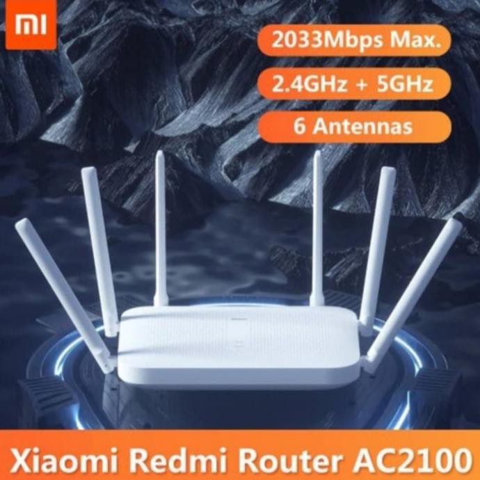 Jual Xiaomi redmi AC2100 Router Gigabit Dual-Band Wireless Router WIFI | Shopee Indonesia
