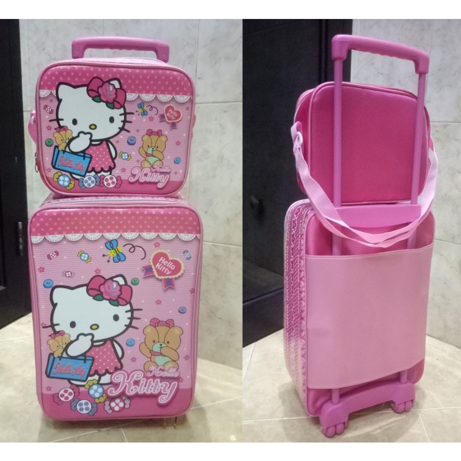 Jual Tas Set Koper Anak SD CEWEK COWOK SPIDERMAN AVENGERS FROZEN ...