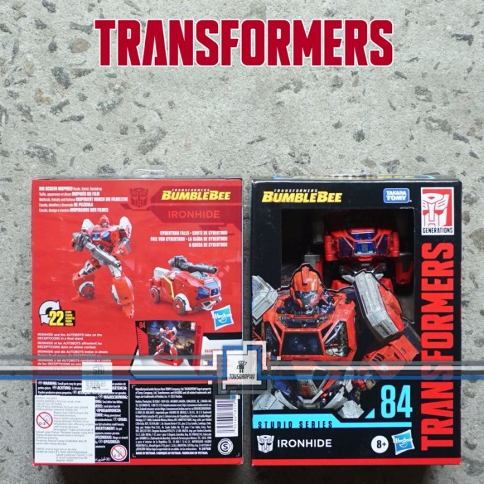 Jual Transformers Studio Series 84 IRONHIDE Bumblebee Movie 84 | Shopee ...