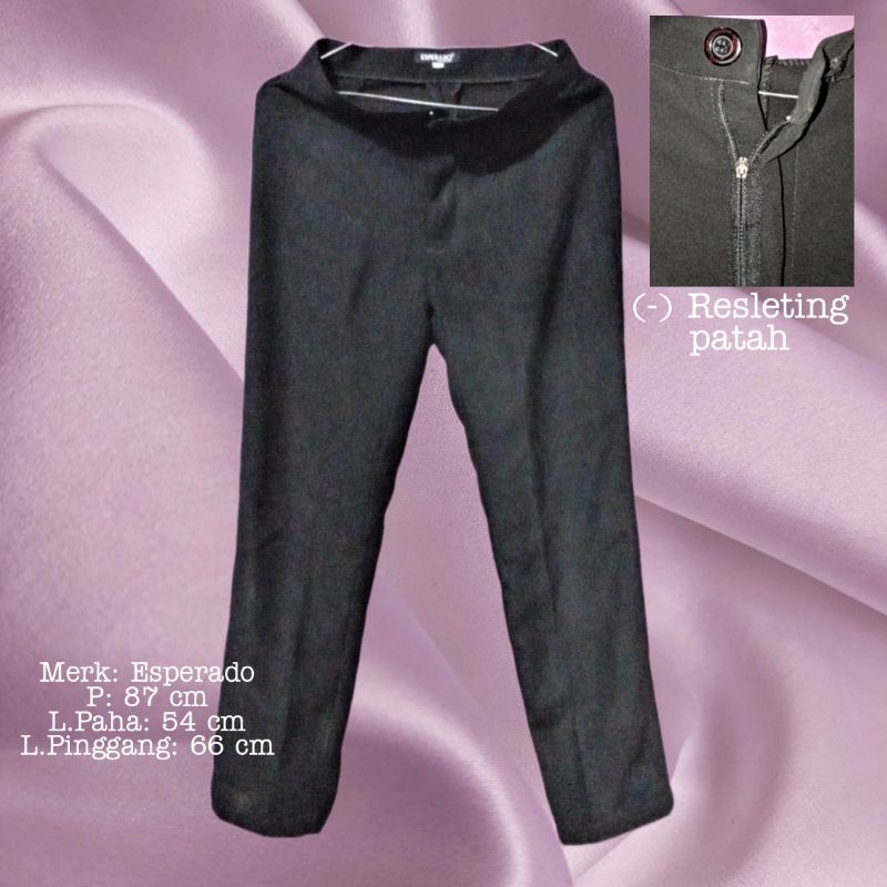 Jual Preloved Celana Bahan Formal/non Formal Kerja / Kuliah (Baca ...