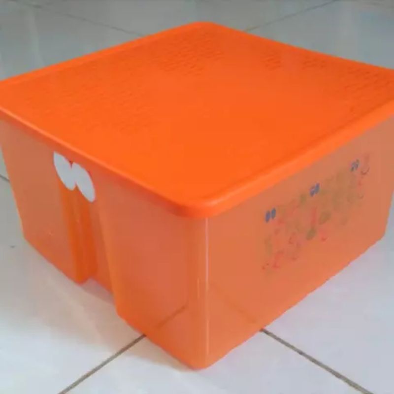 Jual Tupperware Fridgesmart Large warna Orange/ Tempat Penyimpanan ...