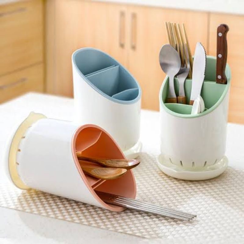 Jual MJ88 Rak Sendok Garpu Pisau Sumpit Cutlery Isi Banyak Tebal ...