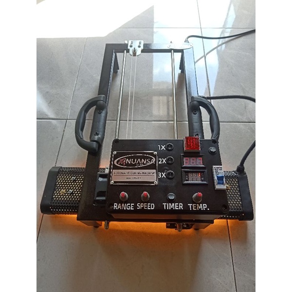Jual 1800w curing sablon flash cure otomatis auto slide sablon ...