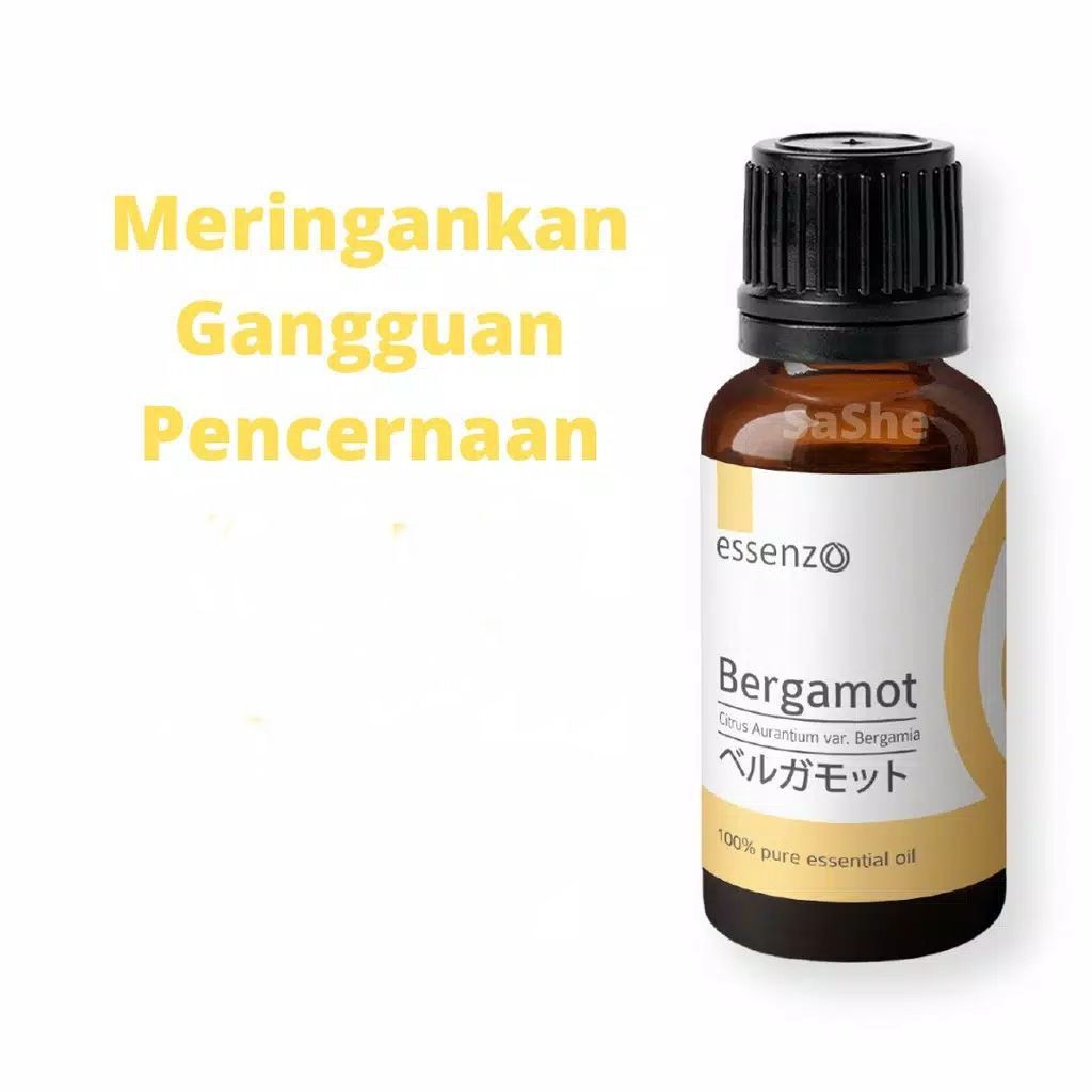 Jual Essenzo Bergamot Essential Oil (meringankan gangguan pencernaan) | Shopee Indonesia