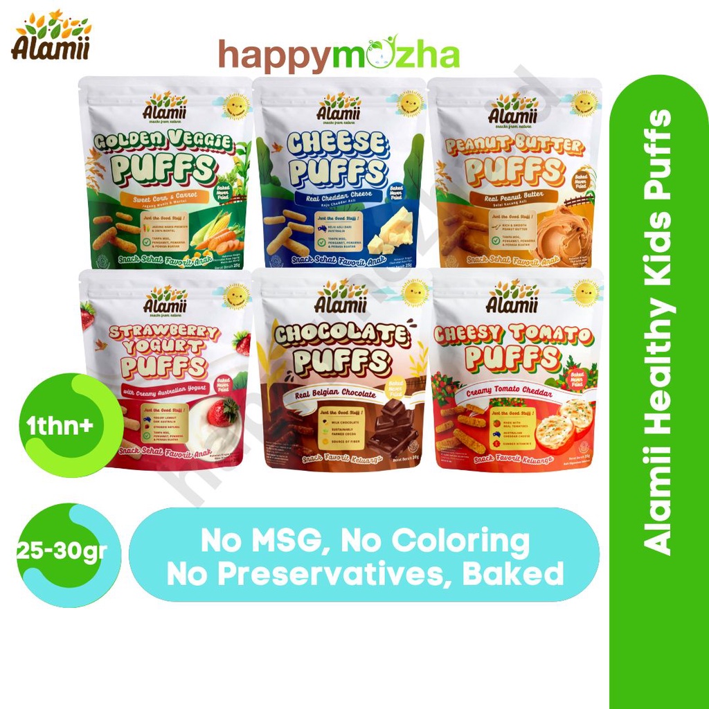 Jual Alamii Puffs Healthy Snack 25gr | Shopee Indonesia