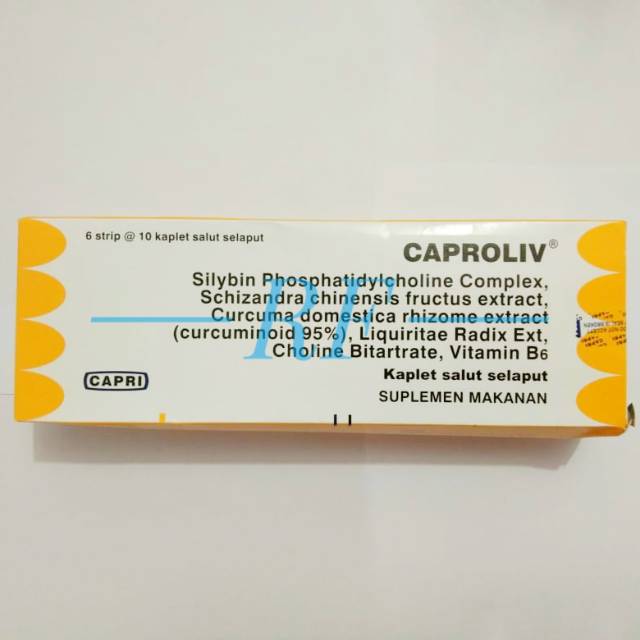 Jual Caproliv Caplet isi 60 (Caprifarmindo) | Shopee Indonesia