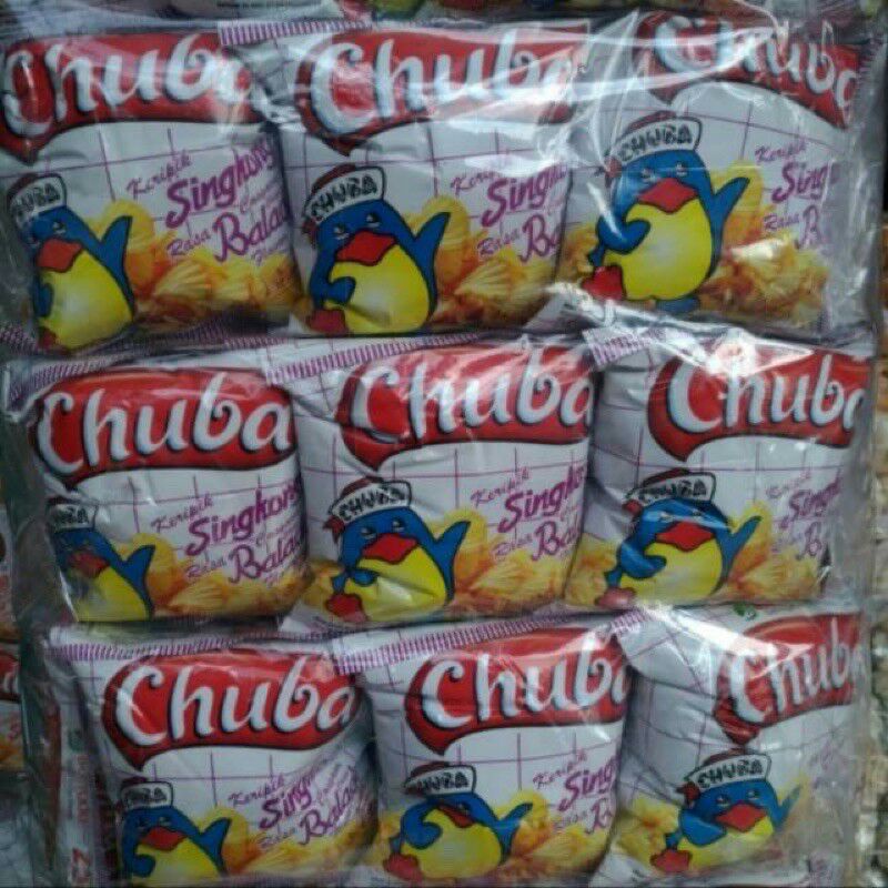 Jual Chuba | Chuba Kripik Singkong 1Pack Isi 20Pcs | Shopee Indonesia