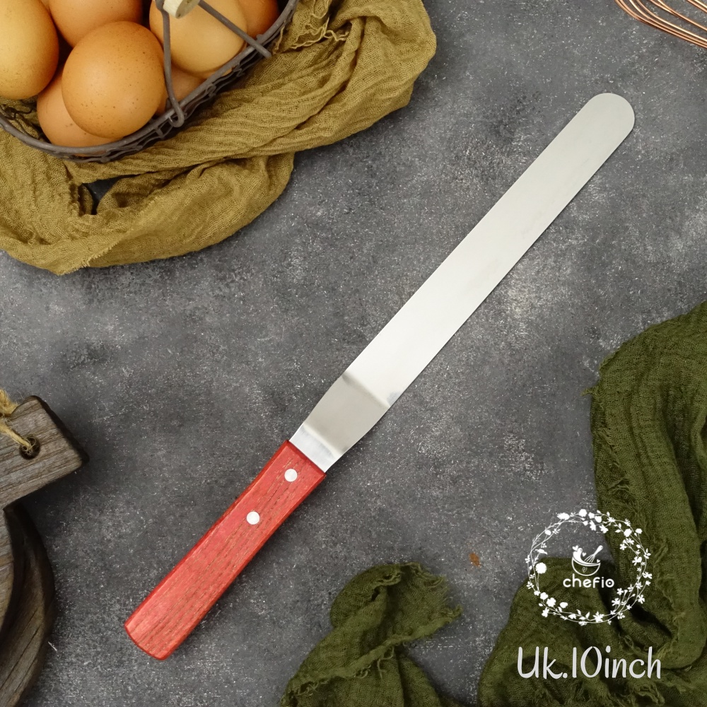 Jual Chefio Spatula Buttercream Knife / Pisau Oles Kue Cream Dekorasi ...