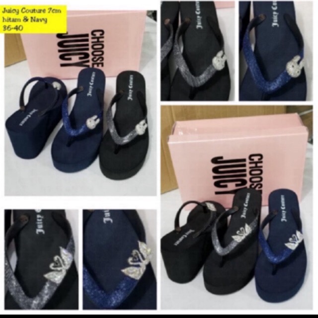 Jual sandal juice women hepit wedges 7 cm | Shopee Indonesia