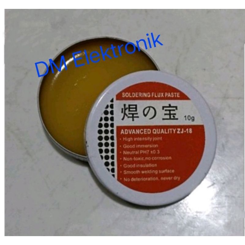 Jual flux solder/fasta solder 10gram | Shopee Indonesia