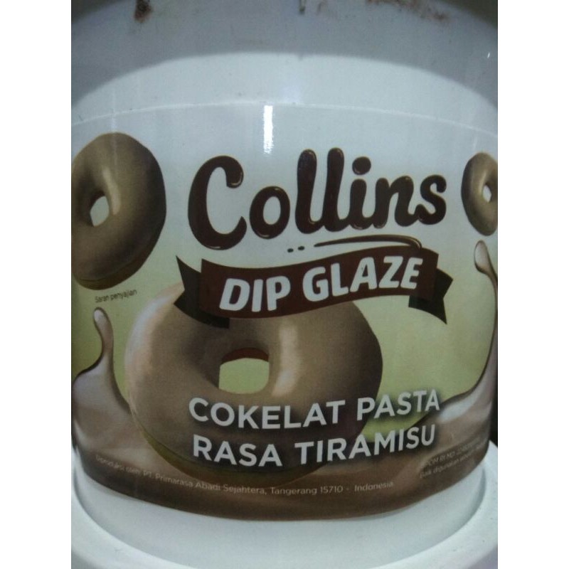 Jual Selai Collins DIP Glaze 1kg Choco Crunchy & All Varian | Shopee ...