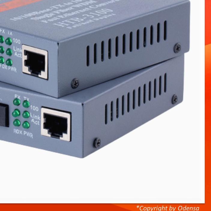 Jual NETLINK HTB 3100 Fiber Optical Media Converter RJ45 20KM 10/100M ...