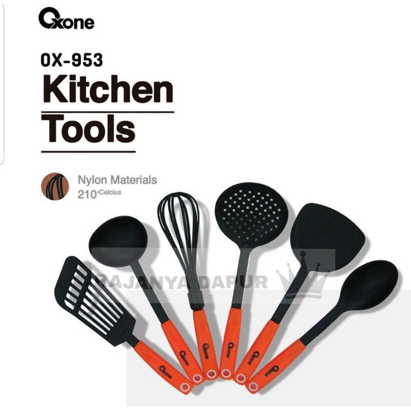 Jual Spatula oxone set- sutil irus teflon set ox 953 | Shopee Indonesia