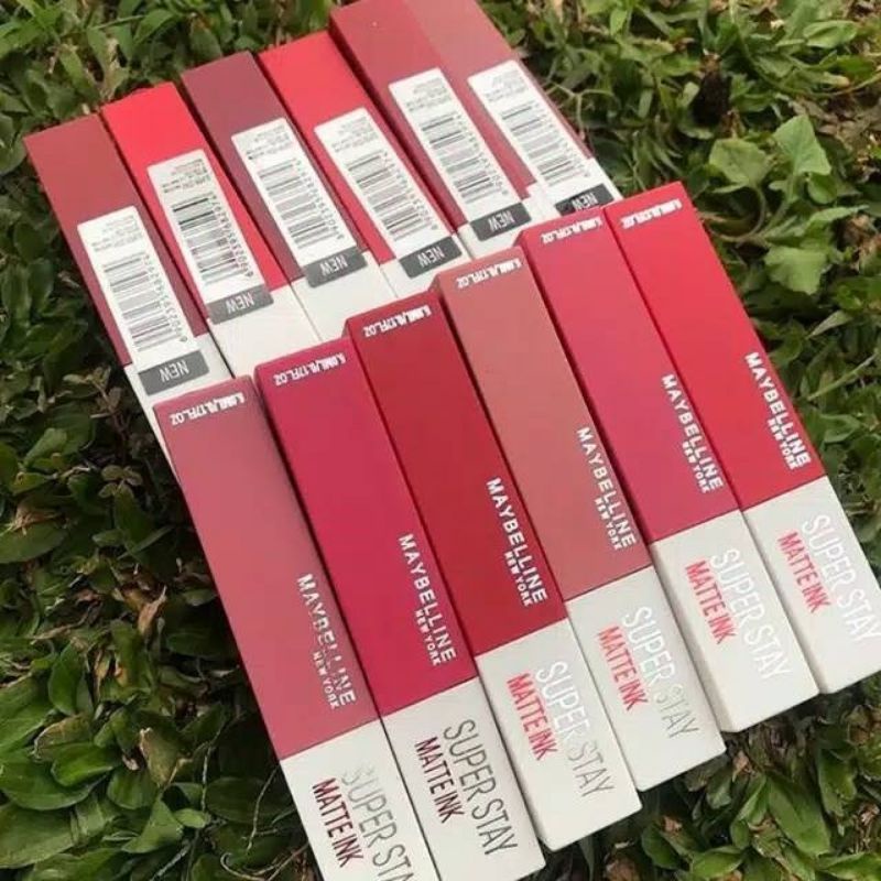 Jual [ ECERAN ] Medan Cod Murah ( SATUAN) LIPCREAM MAYBELLINE BARCODE ...
