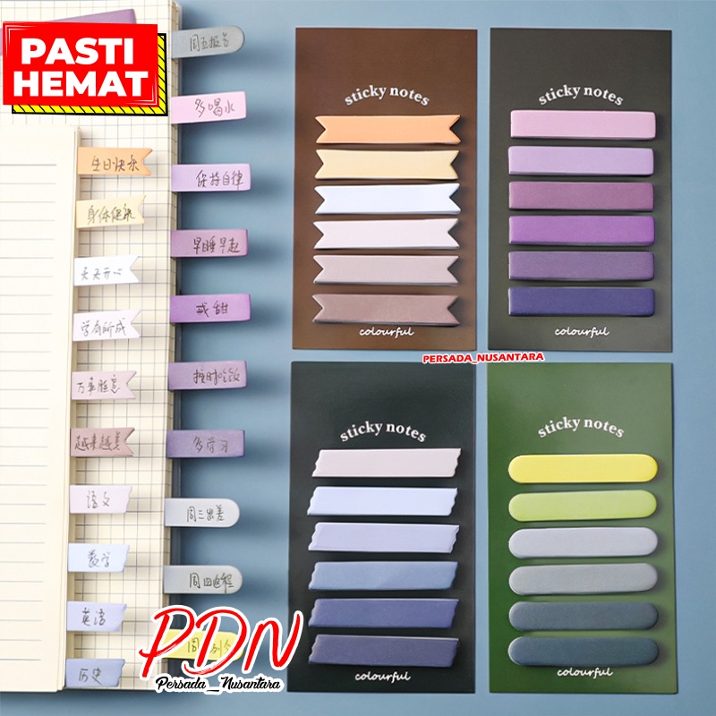 Jual STICKY NOTE NOTES AESTHETIC TO DO LIST MEMO PAD PEMBATAS BUKU ...