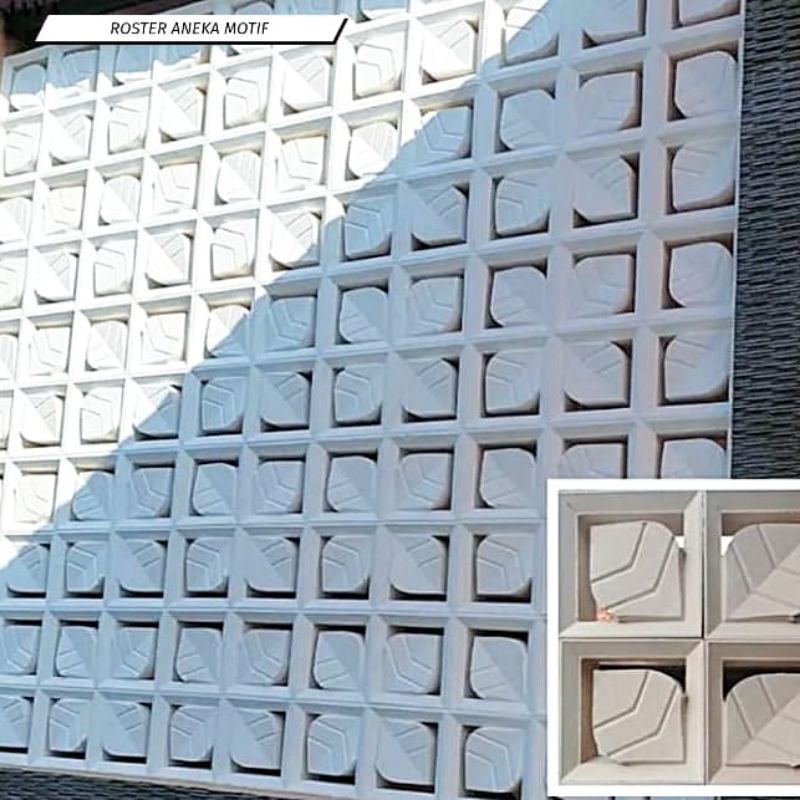 Jual Roster beton minimalis motif daun | Shopee Indonesia