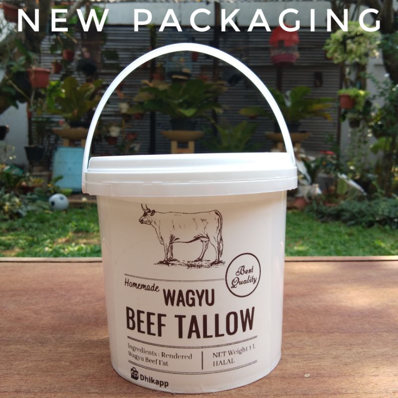 Jual Wagyu Beef Tallow Halal Grainfed Minyak Padatan Sapi Pengganti ...