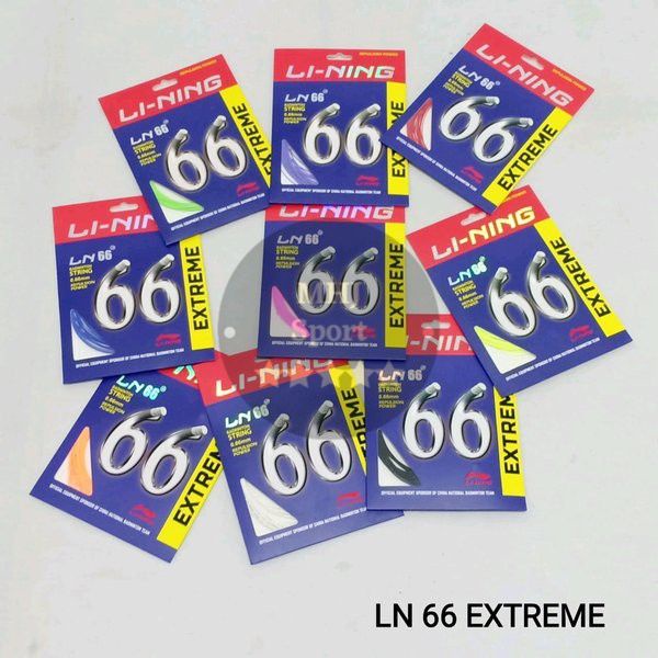Jual Senar Badminton Lining 66 Extreme Senar Bulutangkis Lining 66 ...