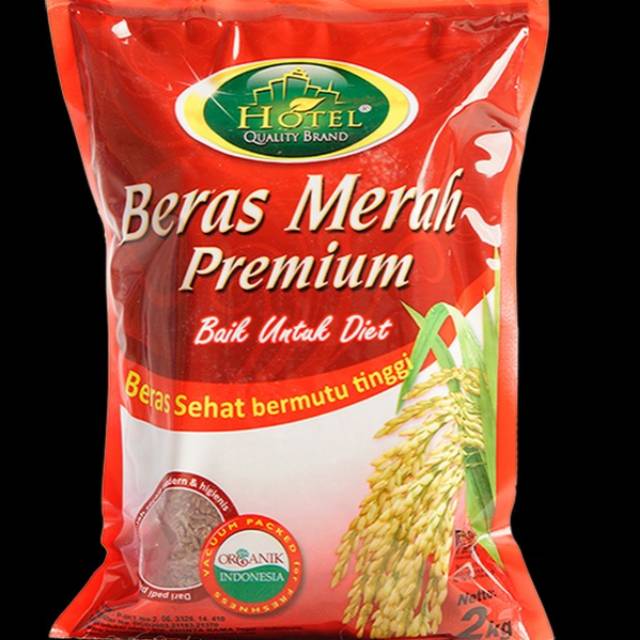 Jual BERAS MERAH PREMIUM HOTEL 2KG | Shopee Indonesia