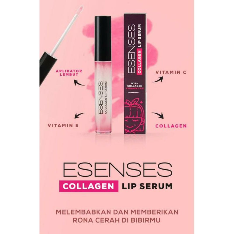 Jual ESSENSE COLLAGEN LIP SERUM 1 PCS ECERAN | Shopee Indonesia