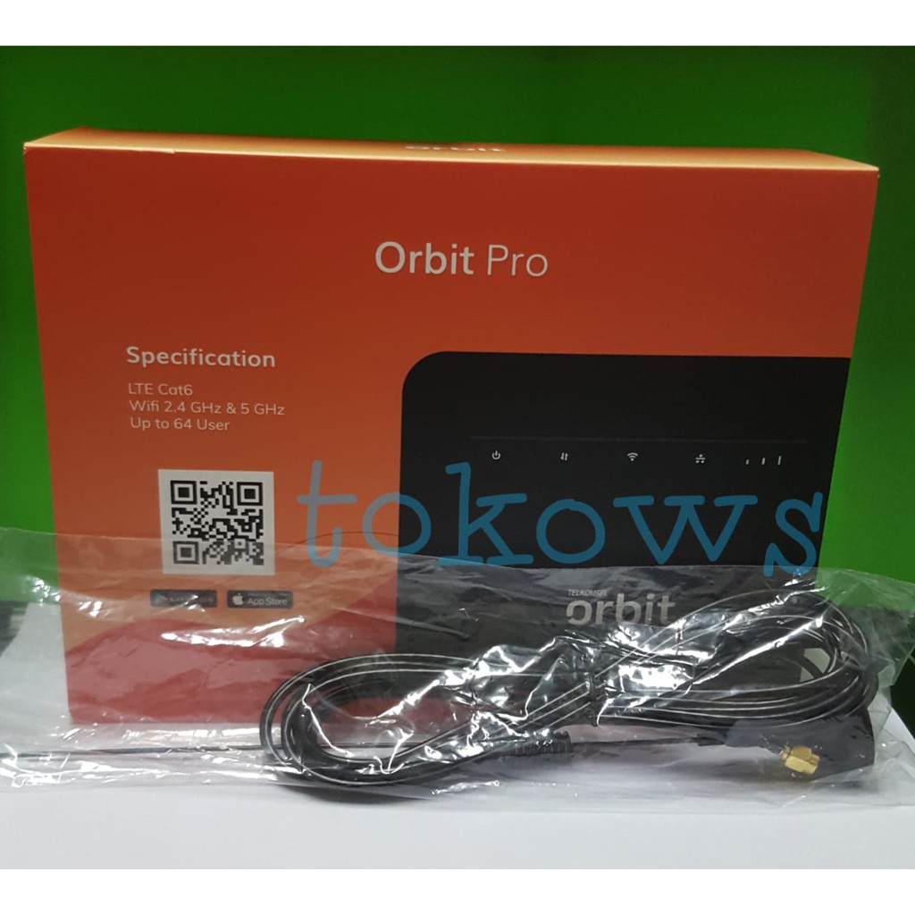 Jual Telkomsel Orbit Pro Modem WiFi 4G High Speed Bonus Data 150GB + Antena 3M | Shopee Indonesia