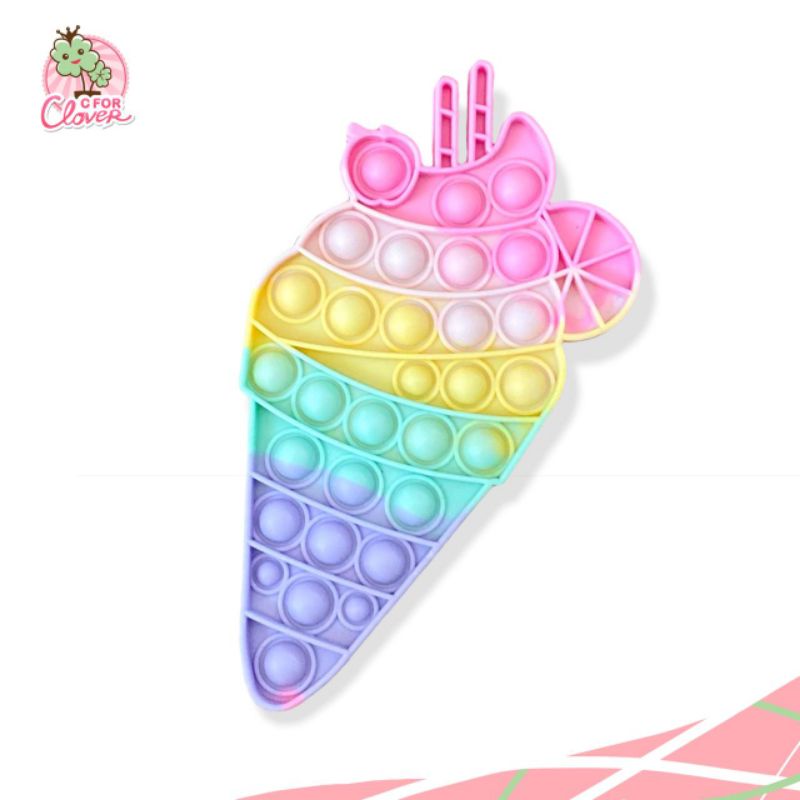 Jual POP IT PASTEL GELATO ICE CREAM / popit tiktok hadiah kado es krim ...