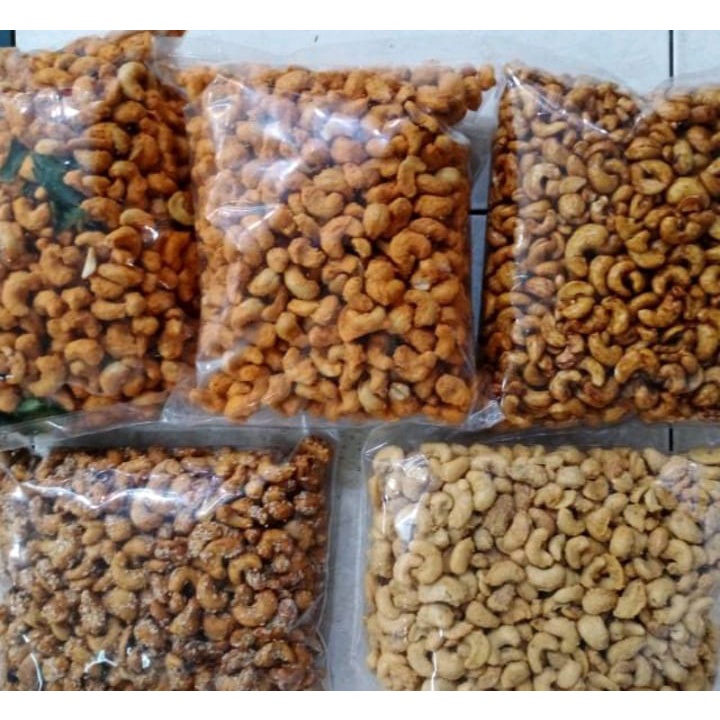 Jual Camilan Kacang Mete aneka varian rasa | Shopee Indonesia