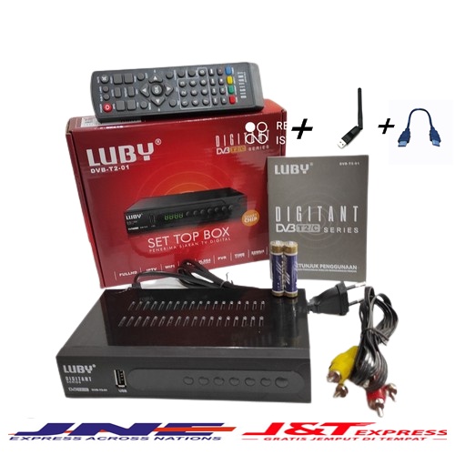 Jual Luby Set Top Box DVBT2/C Receiver TV STB Digital DVB T2-01 ORI LIHAT VARIAN | Shopee Indonesia