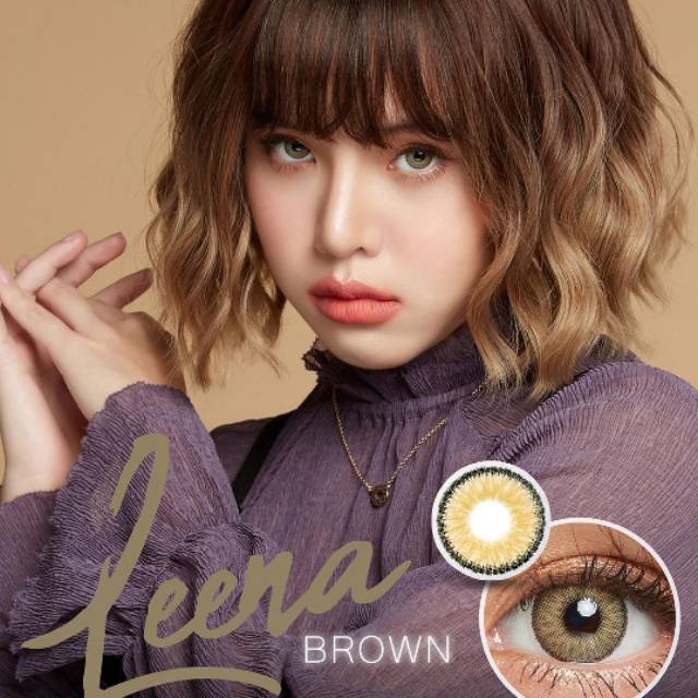 Jual Softlens LEENA Dream Color I Korea Original Botol Kaca / Soflens ...