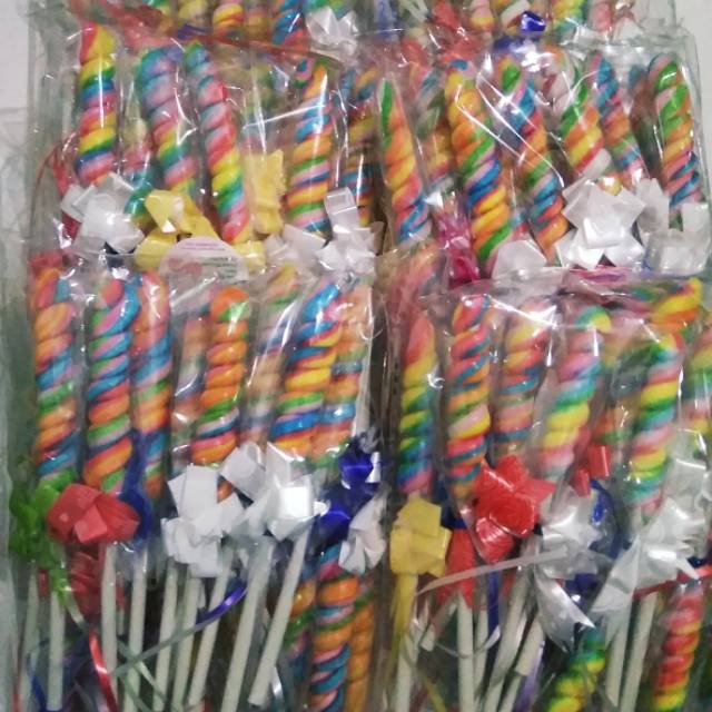 Jual Permen lolipop murah Spiral 14500/pack 20pcs | Shopee Indonesia