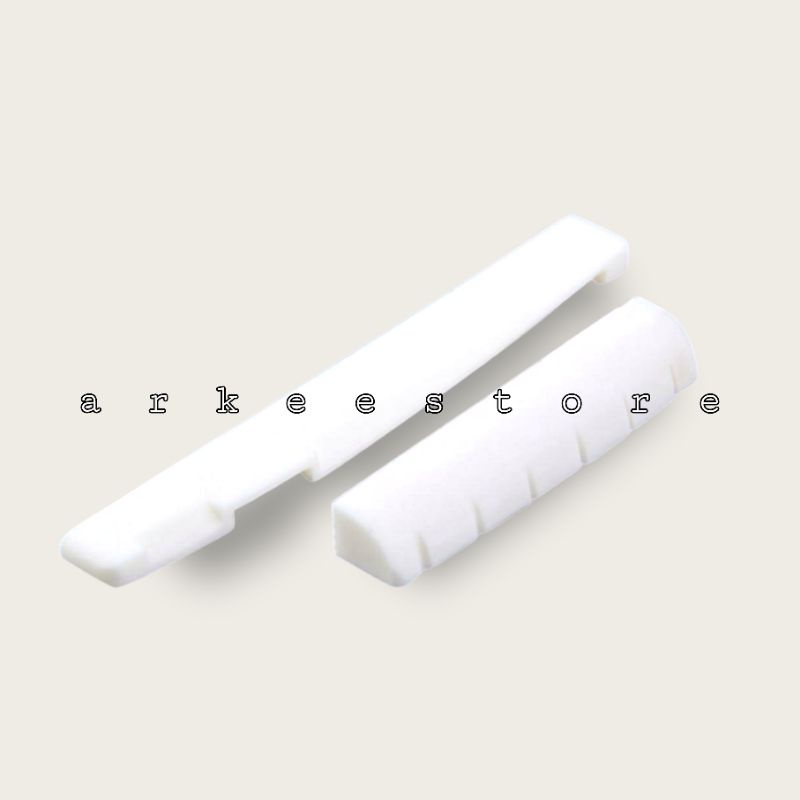 Jual Saddle Nut Gitar Akustik Impor Warna Putih | Shopee Indonesia