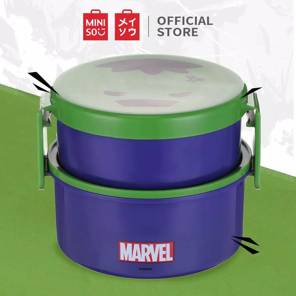 Jual MINISO xTOY STORY Mini lunch box 190ml / bento box SNOOPY / marvel ...