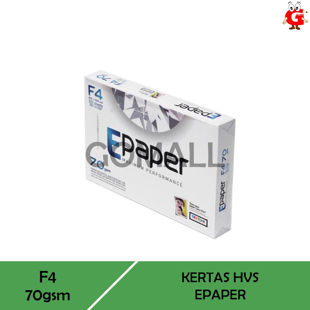 Jual E-Paper Kertas HVS Fotocopy 70 GSM F4 | Shopee Indonesia