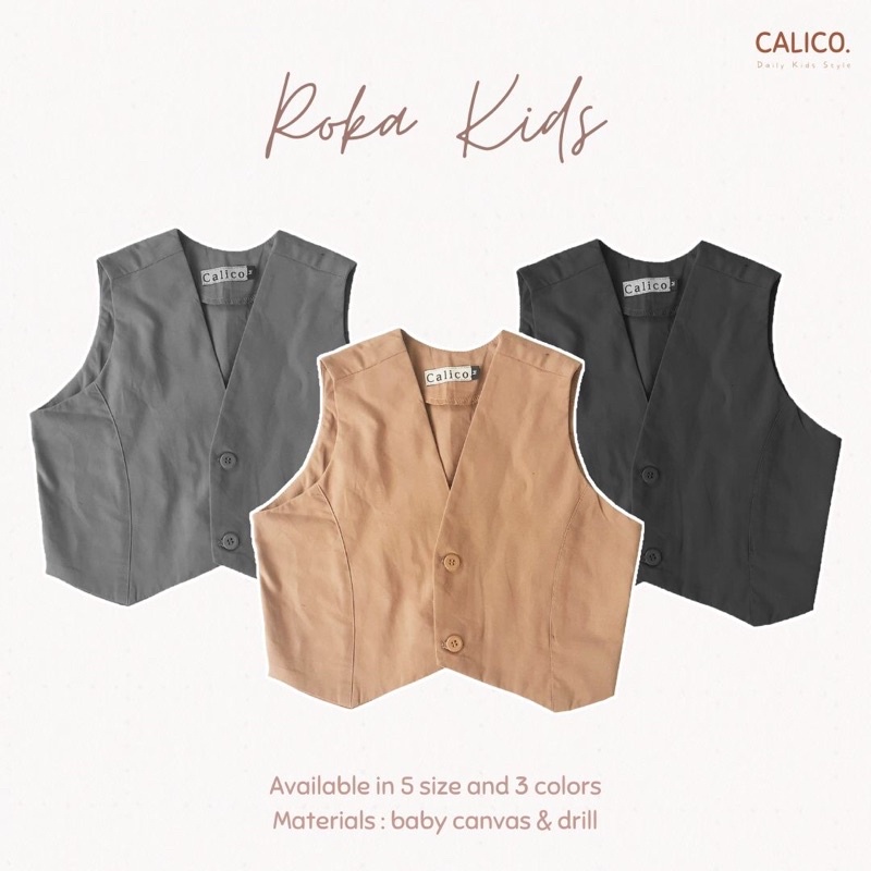 Jual ROMPI ANAK LAKI-LAKI VEST ANAK COWOK BAHAN NYAMAN BABY CANVAS DAN ...