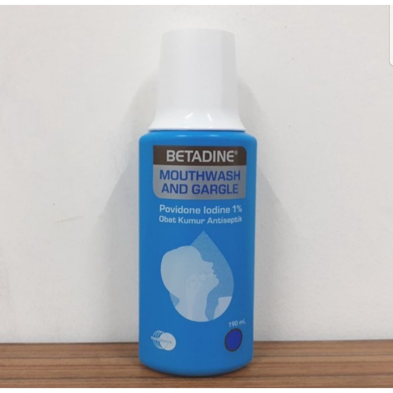 Jual betadine obat kumur mouthwash and gargle 190 ml (baru) | Shopee Indonesia