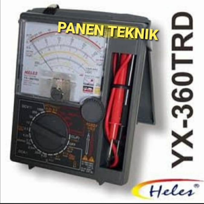 Jual AVOMETER MULTITESTER HELES YX 360 TRD MULTI TESTER ANALOG MULTI ...