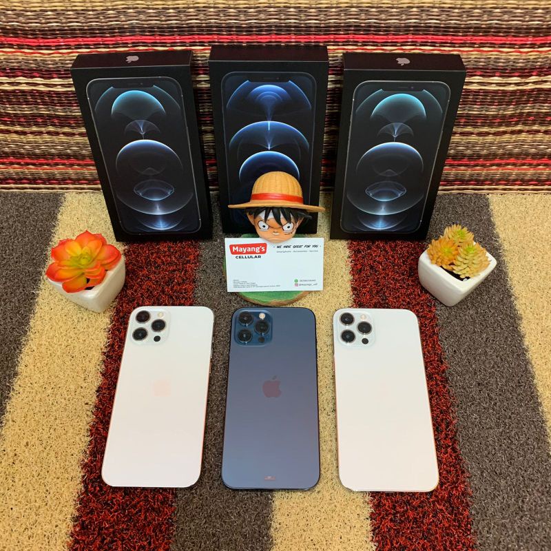 Jual iphone 12 pro max 256gb 128GB Resmi hp 12 promax second Like New ...