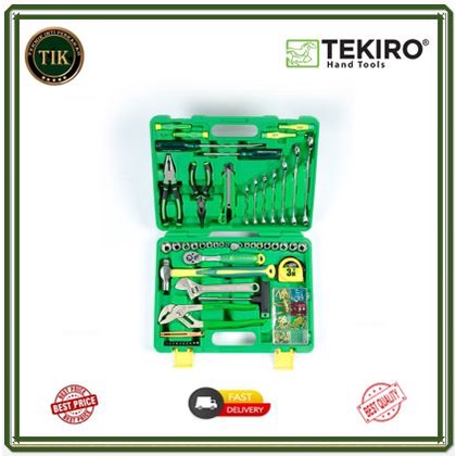 Jual TOOLS KIT SET TEKIRO MECHANIC/MEKANIK TOOLS 60PCS (PLASTIK) | Shopee Indonesia