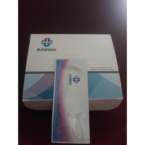 Jual Hbsag Answer / Hbsag strip test / test hepatitis B / Alat tes ...