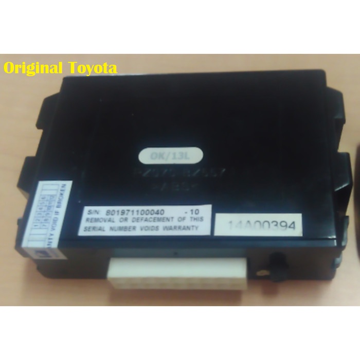 Jual Modul Alarm ECU alarm New Avanza G Asli Toyota 100% | Shopee Indonesia