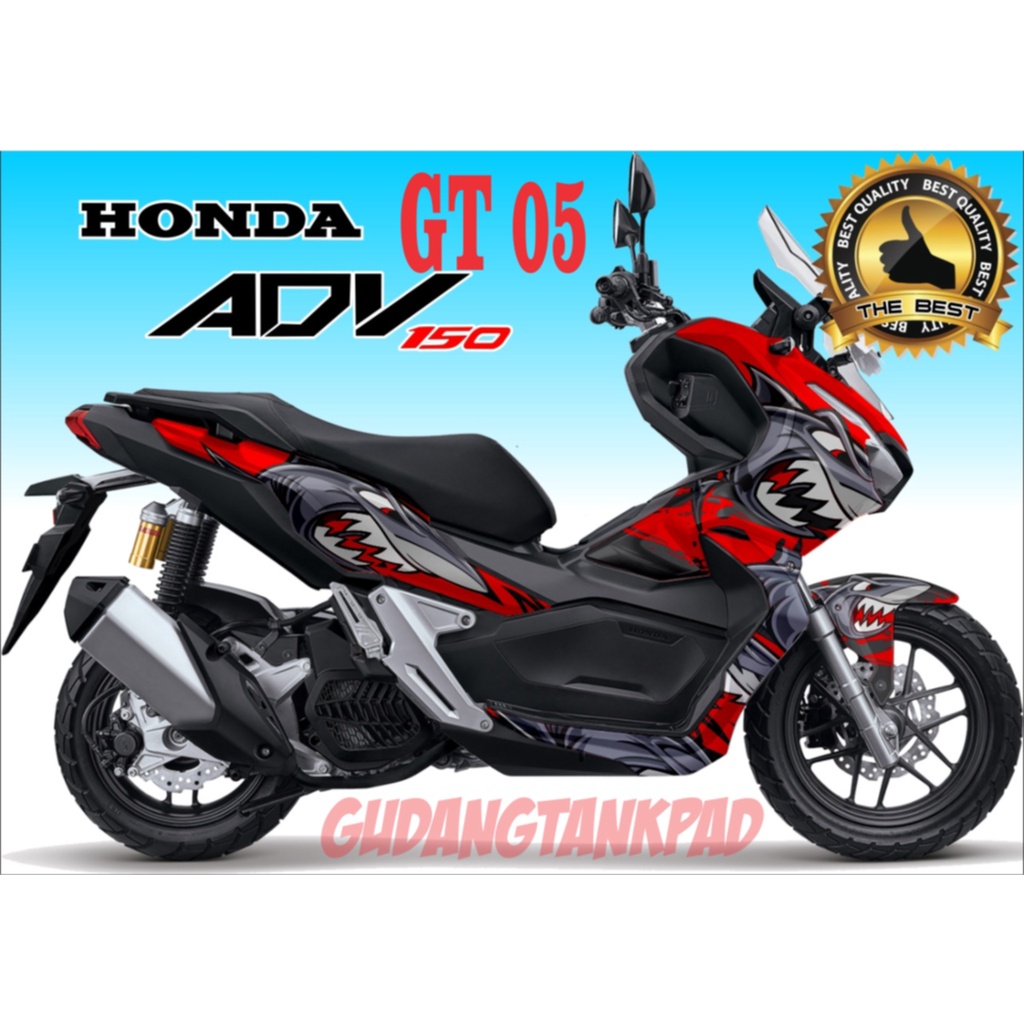 Jual DECAL STIKER DECAL MOTOR ADV 150,/STIKER FULL BODY ADV 150 ...