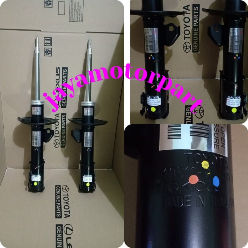 Jual shockbreaker shock absorber Yaris bakpao / Yaris - new Vios - limo Yaris Vios gen2 depan ...