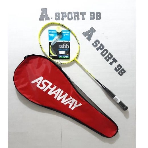 Jual RAKET BADMINTON ORIGINAL ASHAWAY QUANTUM Q7 MADE IN USA 35LBS ...