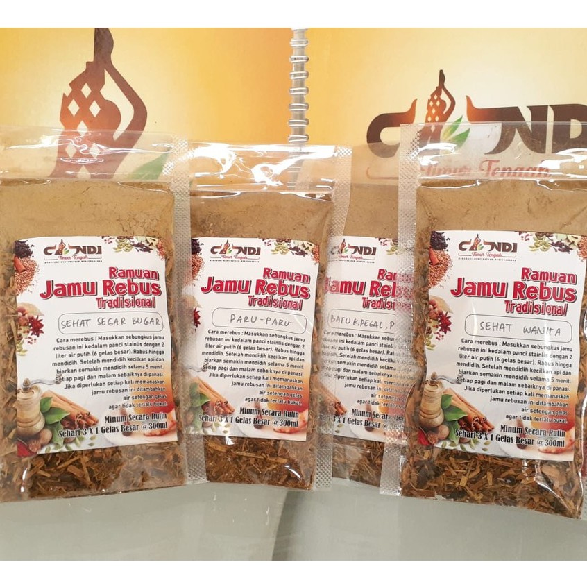 Jual Jamu Rebusan Tradisional Ramuan Candi Timur Tengah | Shopee Indonesia